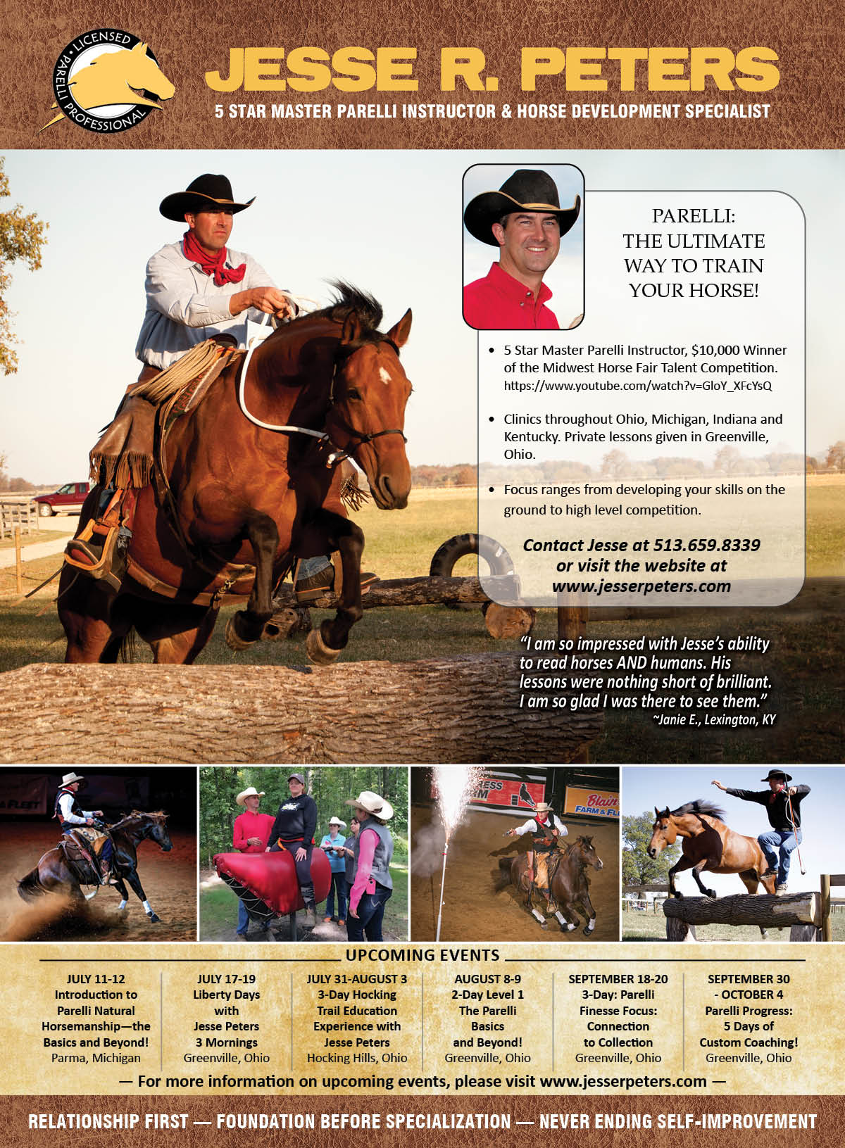 3-Day Hocking Trail Education Experience with Jesse Peters