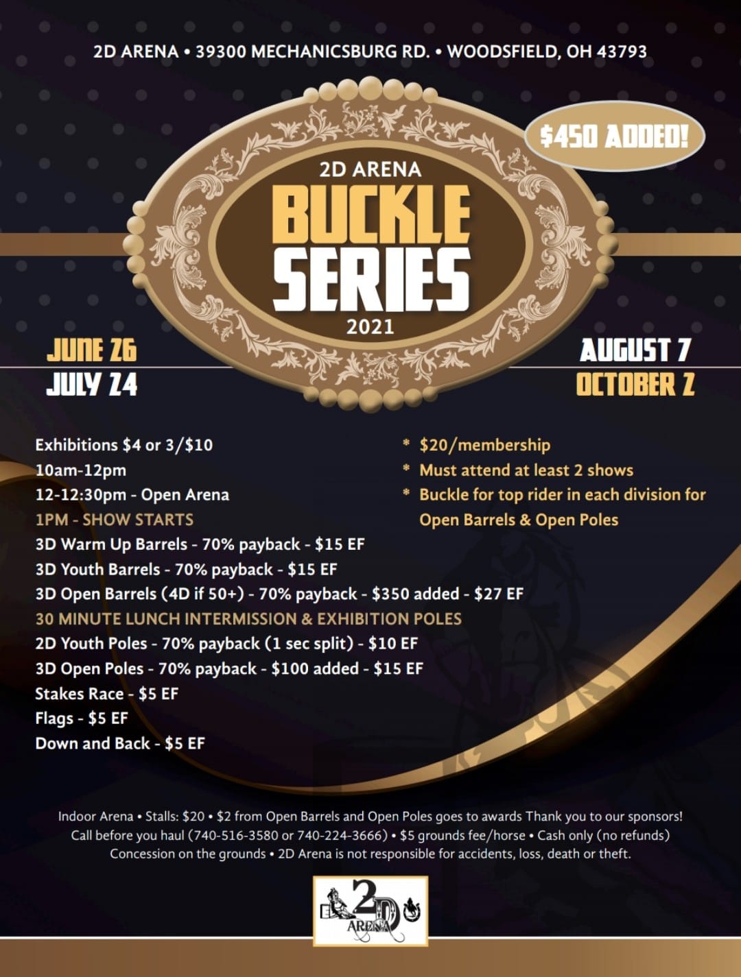 2D Arena Buckle Series