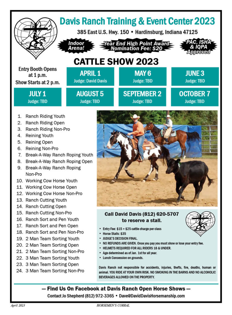 Davis Ranch Cattle Show